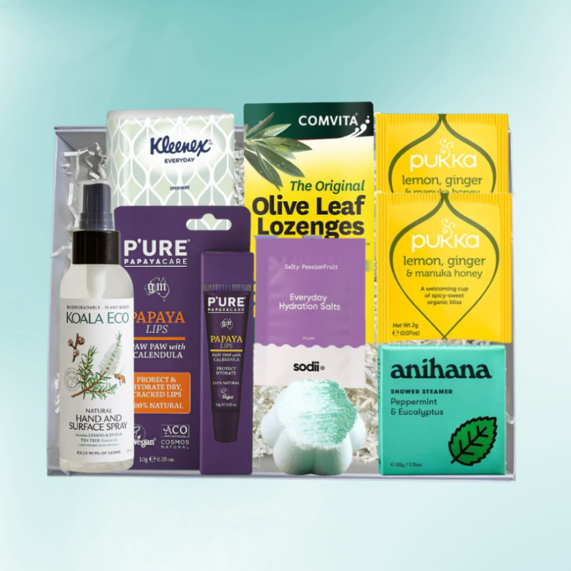 Cold & Flu Care Package | Get Well Soon – Wishing you well