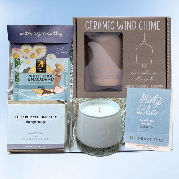 Condolences & Sympathy gift hampers & care packs – Wishing you well