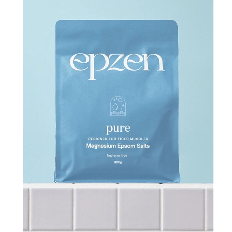 Epzen 'pure' magnesium bath salts 900gm. Unscented. – Wishing you well