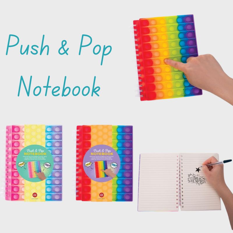 Push & Pop Notebook – Wishing you well